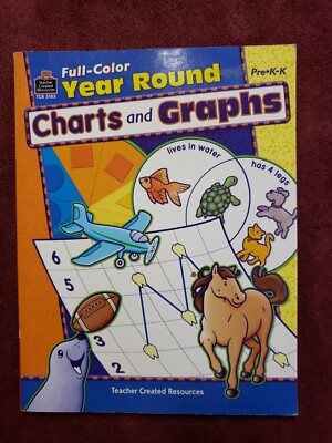 Full Color Year Round Charts and Graphs Pre-K/K (Teacher Created ...