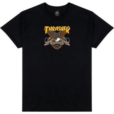 Thrasher Anti-Hero Eaglegram Short Sleeve T-Shirt - Black, Small | eBay