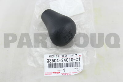 3350424010C1 Genuine Toyota KNOB SUB-ASSY, SHIFT LEVER 33504-24010-C1 ...