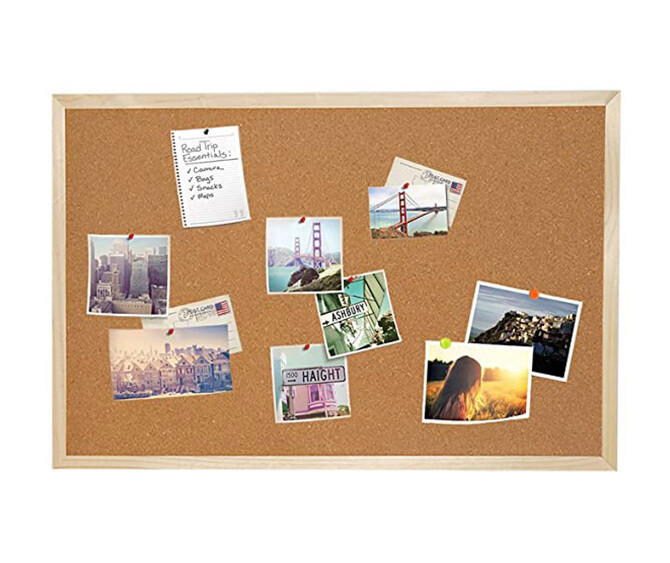 Large Pinboard Message Bulletin Notice Memo Board Corkboard (60 x 90cm ...