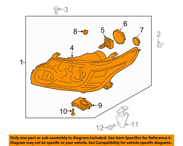 OEM Land Rover LR057272 Right Headlamp Assembly for sale online | eBay