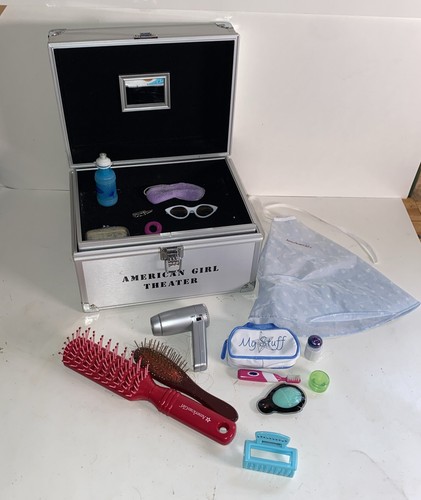 American Girl Doll Marisol Silver Theater Trunk Case Storage W ...