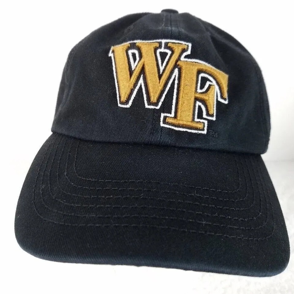 Wake Forest Demon Deacons Hat Cap Fitted XS Black NCAA College Football ...