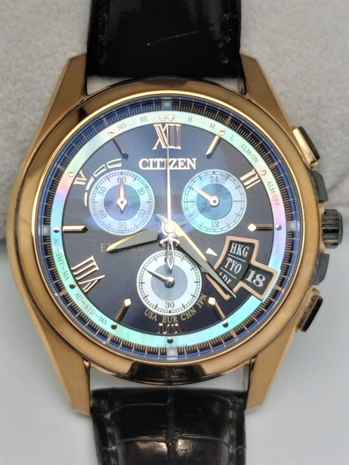 Citizen Exceed White Butterfly Shell Limited Watch - Gem