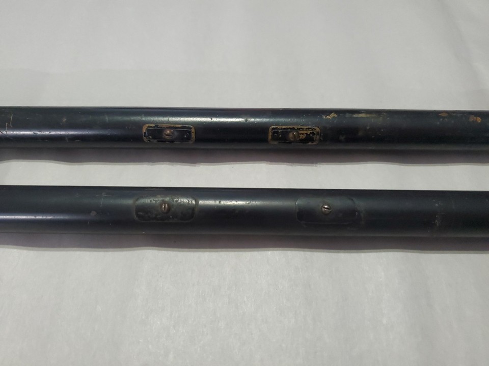 Two vintage rifle (Brass Tube) scopes (Unknown Brands) for parts or ...