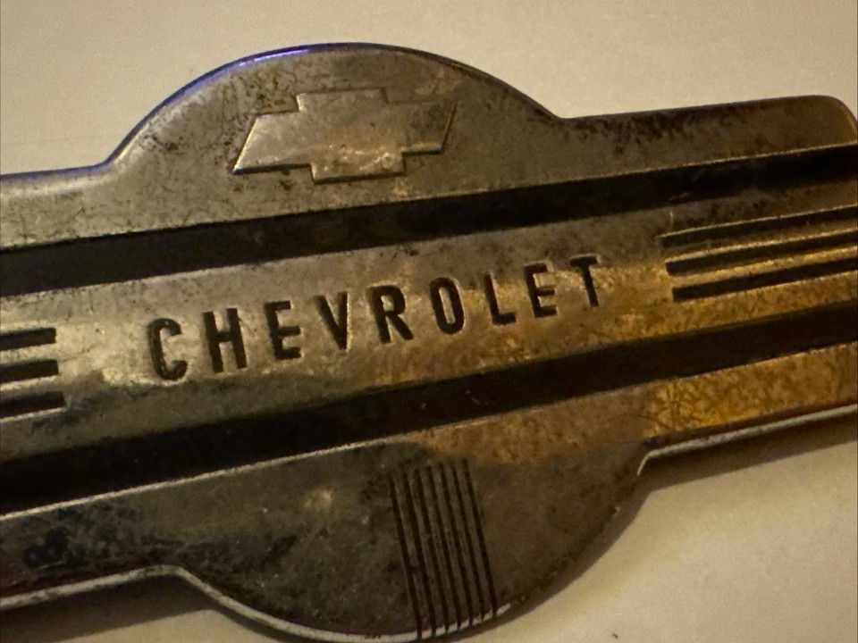 1936 Chevrolet Radio Delete Panel Chevy Grill Emblem Heater Box Plate ...