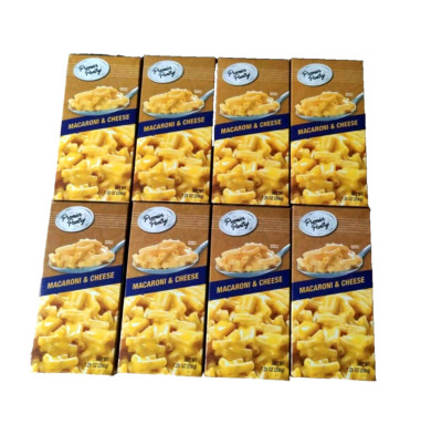 LOT of 8 Premier Pantry Macaroni & Cheese Dinner, 7.25oz ea (BEST BY 07 ...