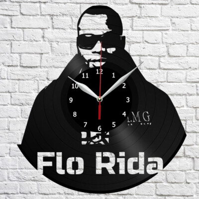Flo Rida Vinyl Record Wall Clock HomeFan Art Decor 12'' 30 cm 4448 | eBay