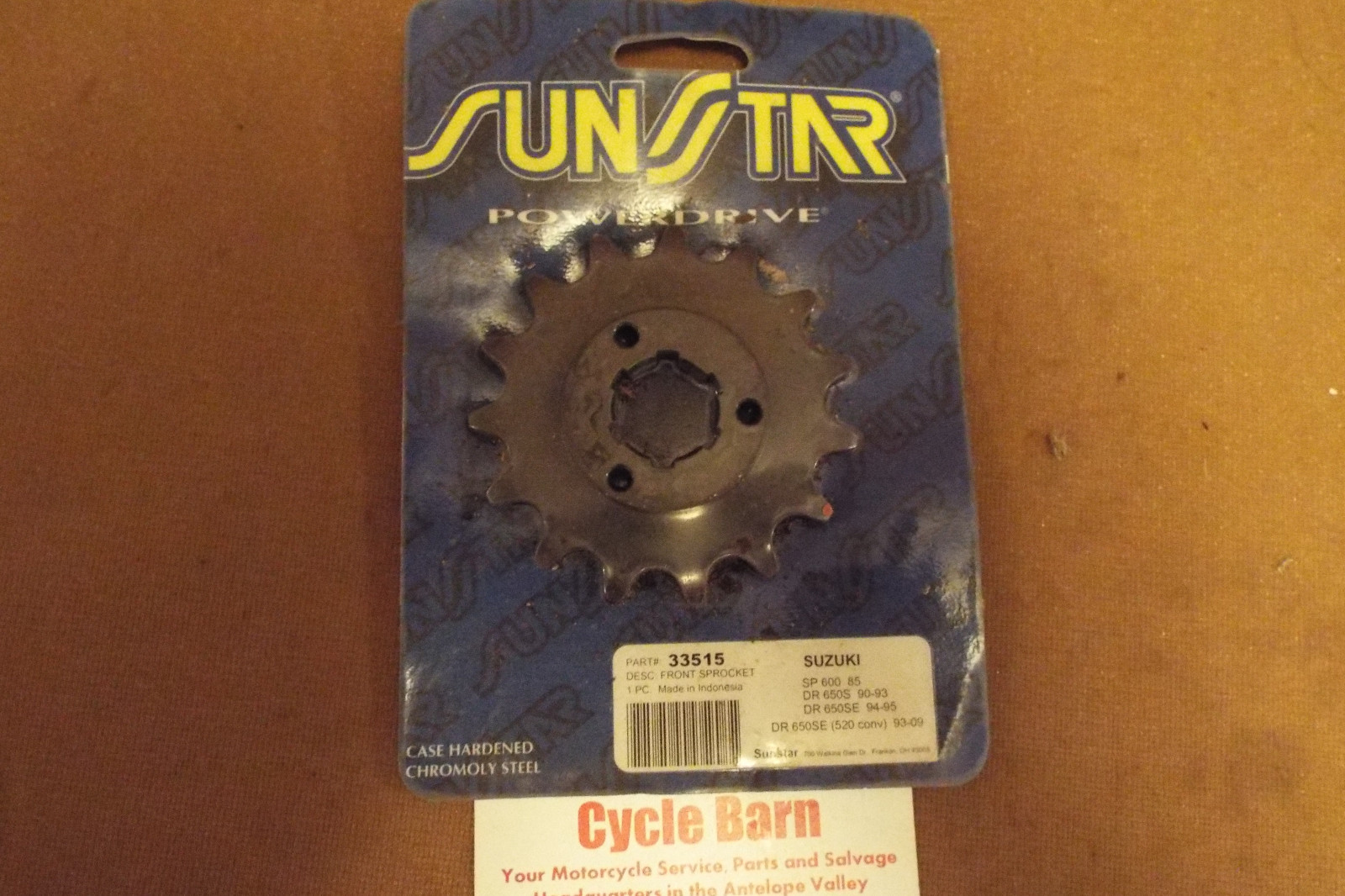 Sun Star Suzuki #33515 Front Sprocket NOS | eBay