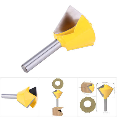 (Eight Sides)Bird Mouth Router Bit Polygon Router Bit Practical Heat ...