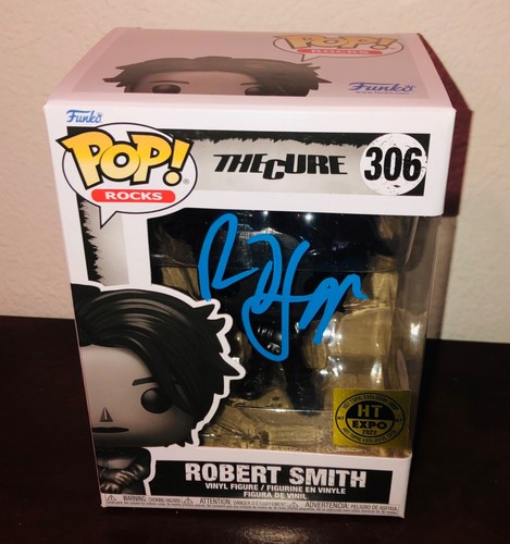 Robert Smith The Cure Disintegration #306 Signed Hot Topic Funko Pop ...