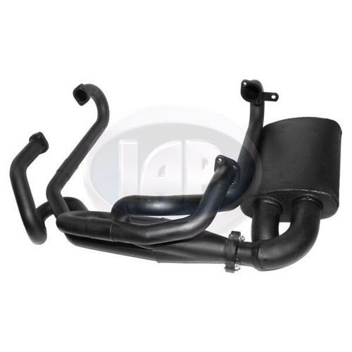 AA 1-1/2 Inch Black Sidewinder Exhaust System for VW Type 1 Bug ...