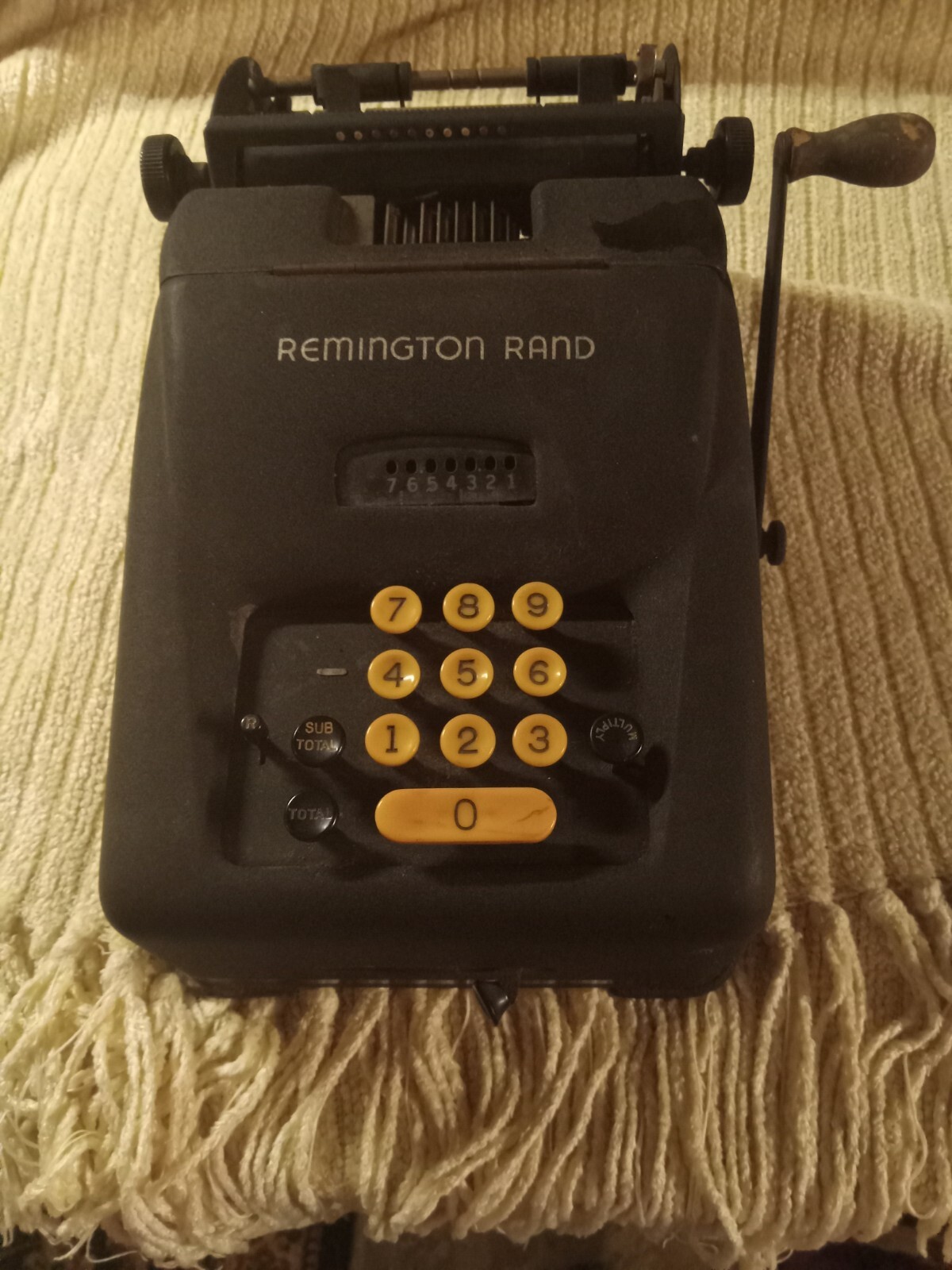 vintage remington rand adding machine | eBay