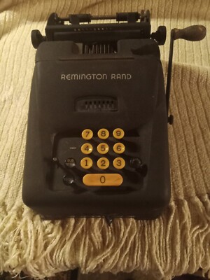 vintage remington rand adding machine | eBay
