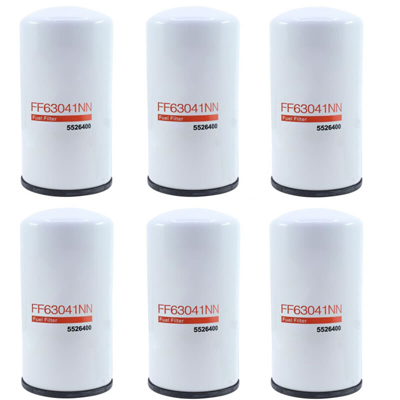 SET OF 6 X FF63041NN Fuel Filter for Cummins L9, B6.7 Model Year 2020 ...
