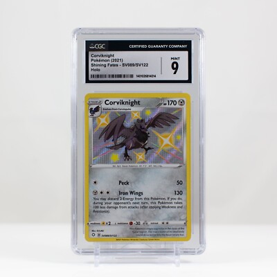 2021 Pokémon Shining Fates Corviknight Holo SV089 Baby Shiny - CGC 9 | eBay