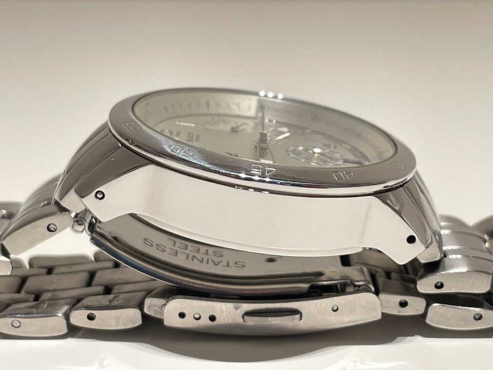 RETRO RARE 2007s' SWISS MEN'S RETROGRADE CHRONOGRAPH QUARTZ WATCH ...