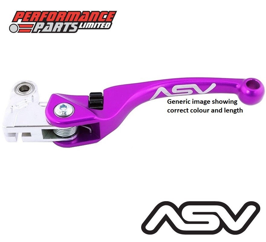 ASV F4 Purple Adjustable Levers Short Brake Long Clutch for Husqvarna ...