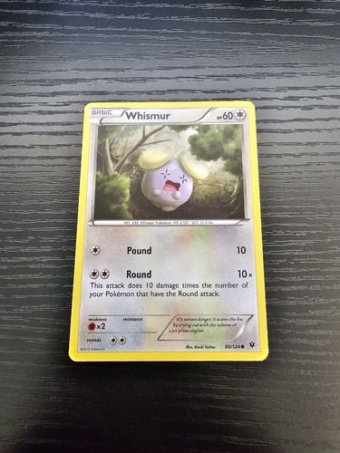 Whismur - XY: Fates Collide (80/124) - Lightly Played - Pokemon Card | eBay