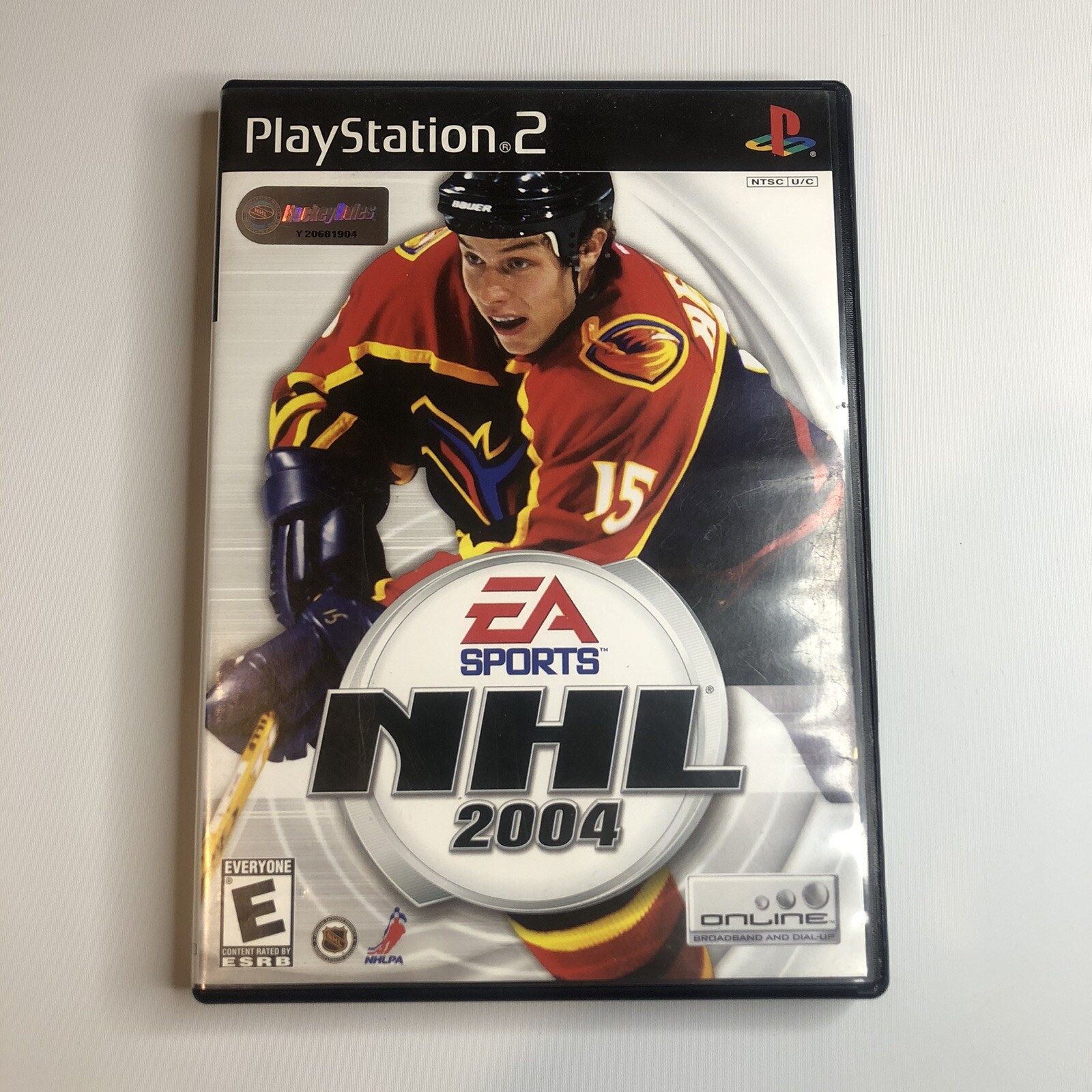 EA SPORTS NHL 2004 Sony PlayStation 2 PS2 Hockey Video Game COMPLETE ...