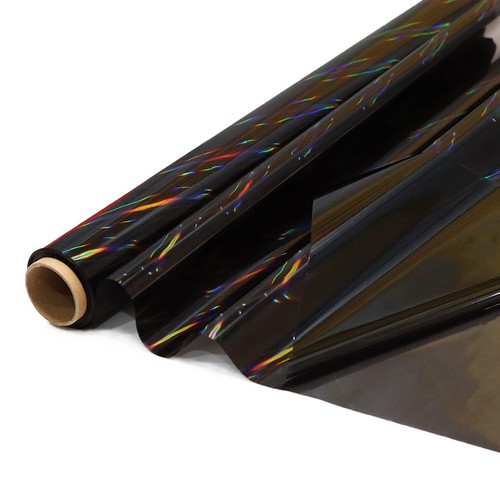 Iridescent Black Cellophane Wrap Roll I 34 In Wide X 50 Ft Long I ...