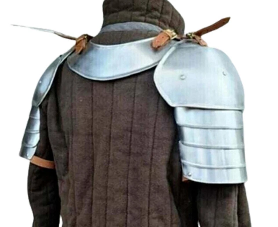 Mittelalter Ritter Rüstung Schulterplatte Gorget Schulter 15 ...