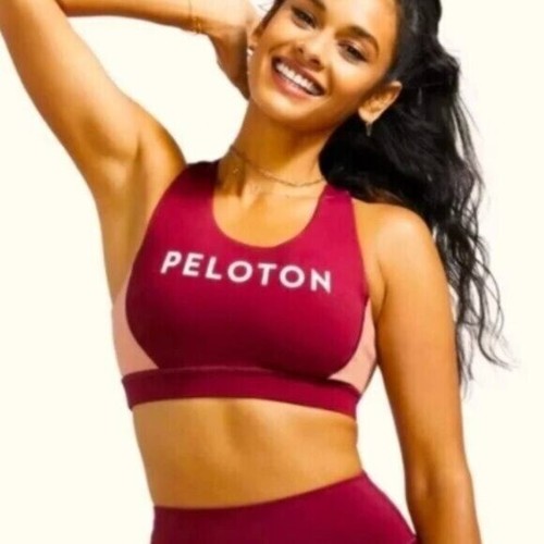 Peloton Move Mission Strappy Bra • Medium • Strappy Back Workout Bra • NWT | eBay
