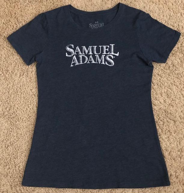 Samuel Adams For The Love Of Beer Women's Blue T-Shir… - Gem