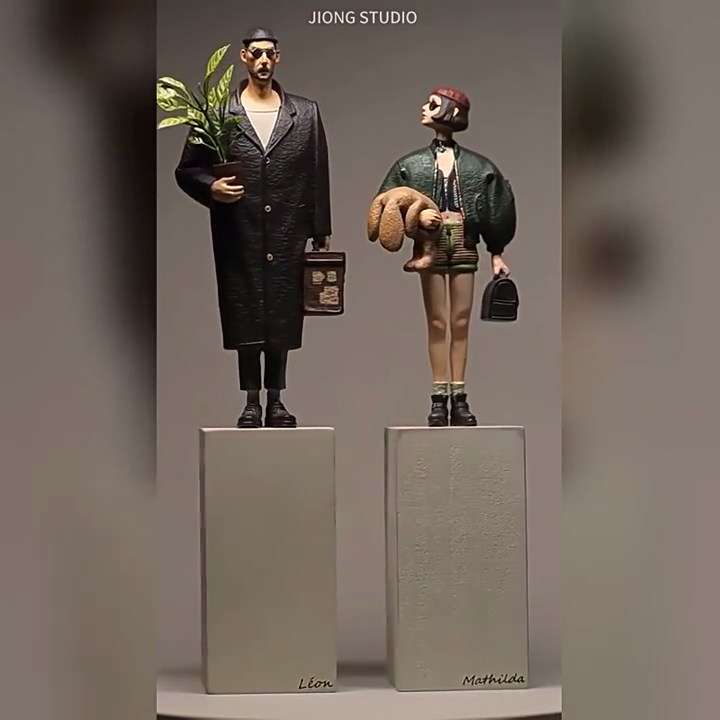 Jiong Stuio Leon Mathilda Leon: The Professional 1/12 Resin Statue ...