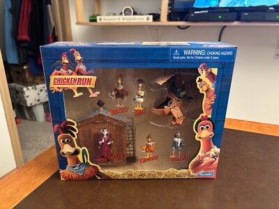 Chicken Run Action Figure Set NIB Playmates Rocky Ginger Excellent | eBay