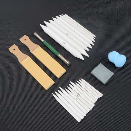 25 PCS/Set Sketching Equipment Supplies Drawing Tools Eraser Extender ...