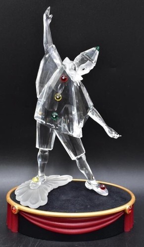 Swarovski Glass-SCS 1991 Masquerade Pierrot Figurine-Complete-Box ...