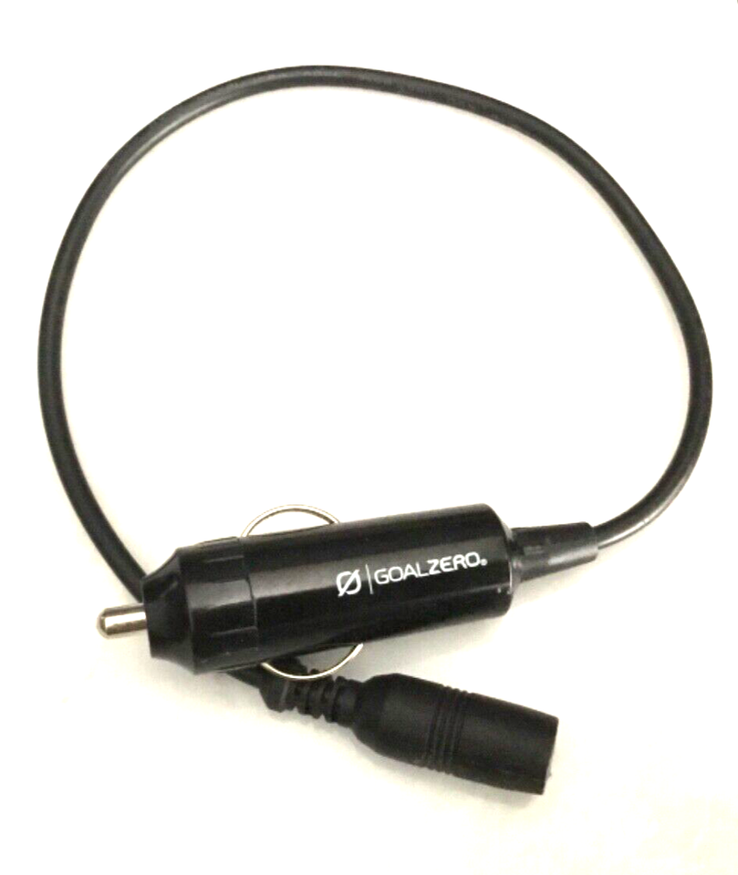 Goal Zero 6mm Output 12V Male Cigarette Adapter powers Light-A-Life ...