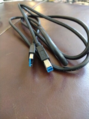 Shuttle-Z 6 ft. USB 3.0 Type A Male to B Male Cable for Printer | eBay