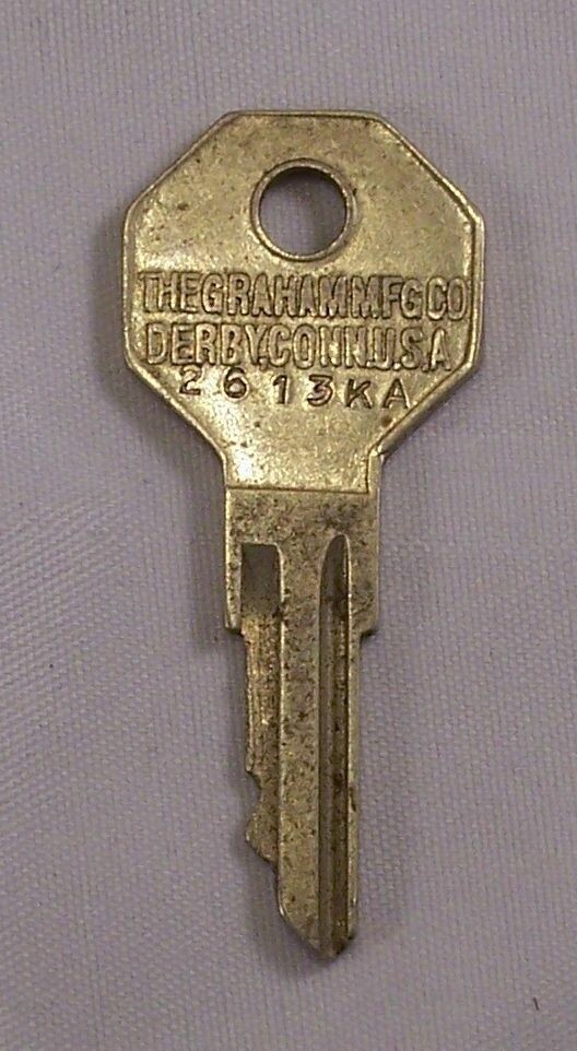 Vintage Graham MFG Key Derby Conn 2613KA For Basco | eBay