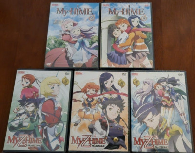 Anime Lot of 5 DVD My Hime #5 #7 My Z Hime #5 #6 #7 NEW Sealed | eBay