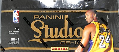 2009-10 Panini Studio Basketball Sealed Hobby Box | eBay
