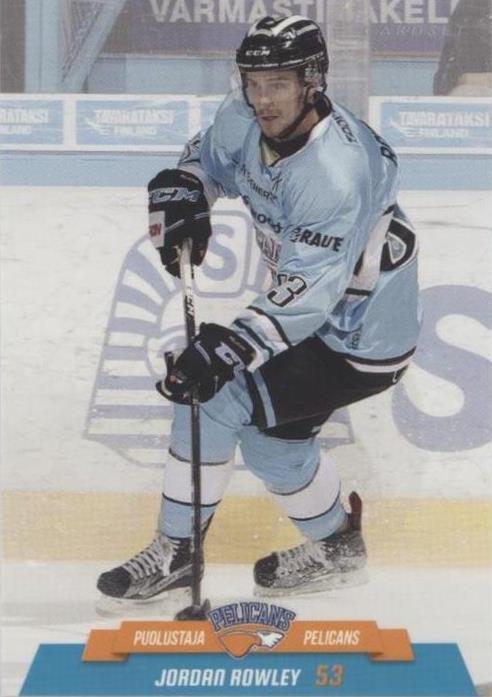 2017-18 Cardset Finland SM-Liiga - Jordan Rowley #291 (RC) for sale ...