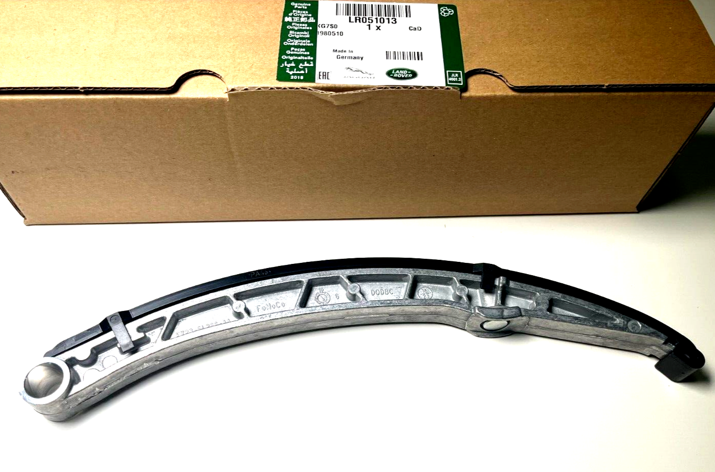 LAND ROVER GENUINE TIMING CHAIN TENSIONER GUIDE BLADE 5.0L V8 & 3.0L V6 ...