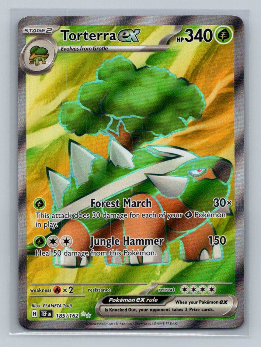 Torterra ex SV05: Temporal Forces 185/162 Near Mint NM | eBay