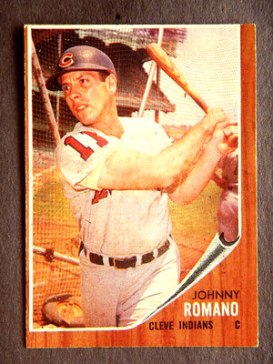 Johnny Romano #330 Topps 1962 Baseball Card (Cleveland Indians) *G | eBay