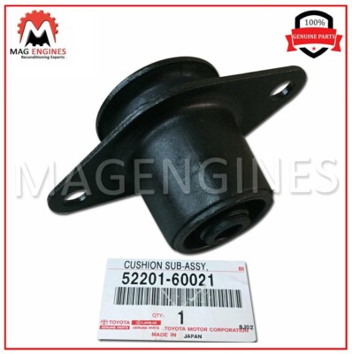 52201-60021 GENUINE OEM TOYOTA CUSHION SUB-ASSY, CAB FRONT MOUNTING ...