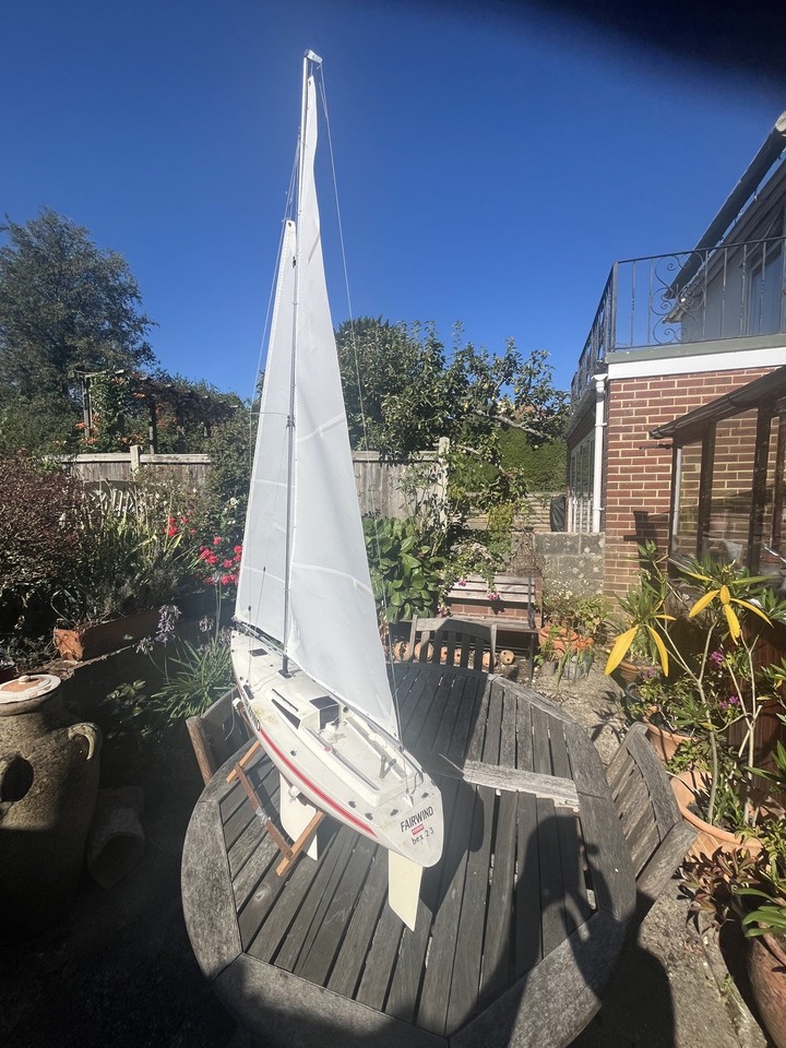 Kyosho Fairwind Radio Controlled Scale Model Yacht | eBay UK