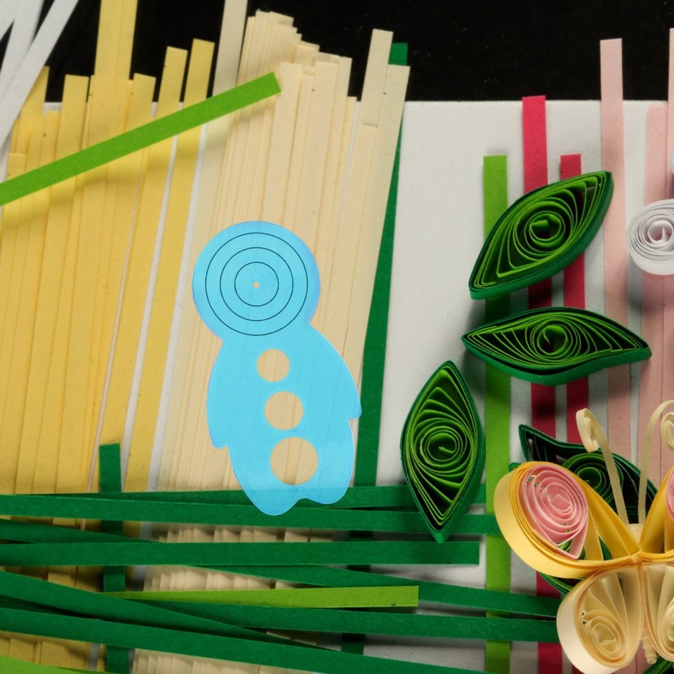 5 Pcs Circular Protractor Slotted Paper Quilling Beginners Tools | eBay ...