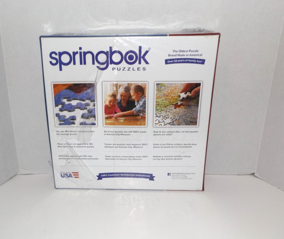 Springbok 1000 Pc Christmas Trees and Wreaths Jigsaw Puzzle New Other ...