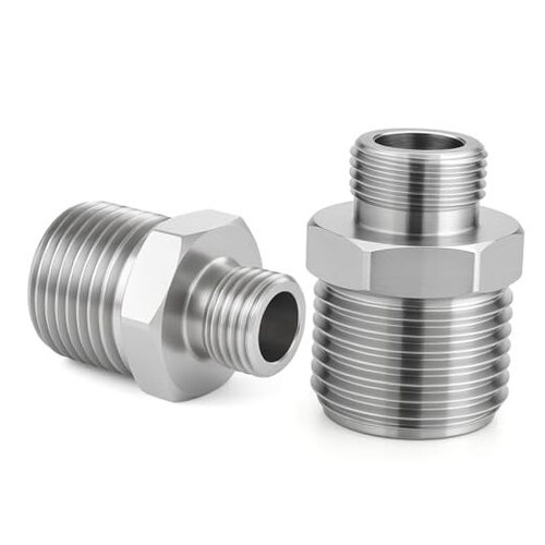 3/8 to 1/2 Water Line Adapter Compression Brass Water-Line Adapter with ...