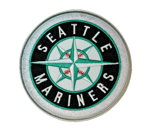 Seattle Mariners MLB Team Logo Embroidered 4in Iron / Sew-On Patch | eBay