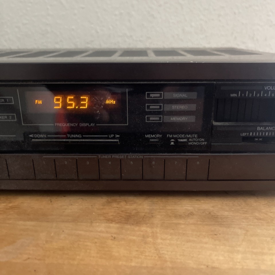 JVC RX-111 Receiver HiFi Stereo Vintage Home Audio 2 Channel Phono Radio Tuner | eBay