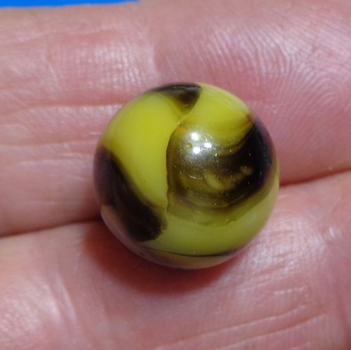 PELTIER BUMBLEBEE MARBLES WITH AVENTURINE / NM / 5/8" | eBay