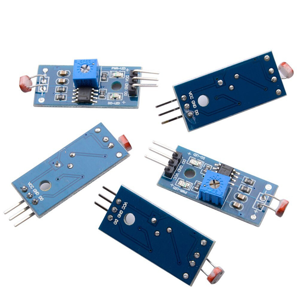 10Pcs New Light Intensity Detection Sensor Photoresistor Module for ...